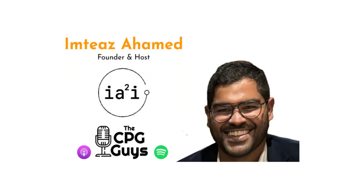 The CPG Guys: Everything Artificial Intelligence with Applied Intelligence's Imteaz Ahamed