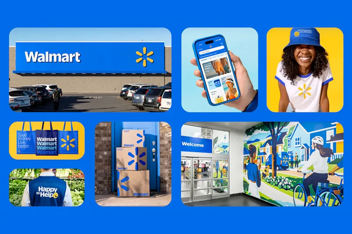 Walmart unveils brand refresh designed to reflect its status as a ...