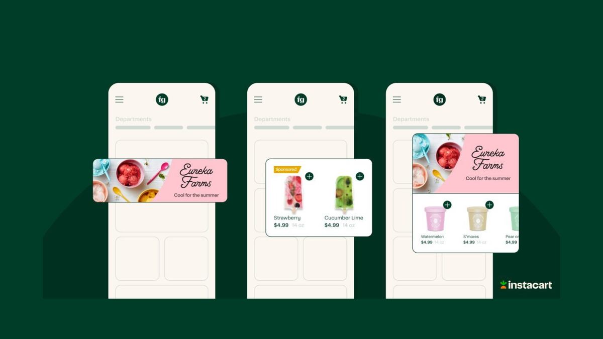 Instacart unveils AI automation tools to optimize retail media ads