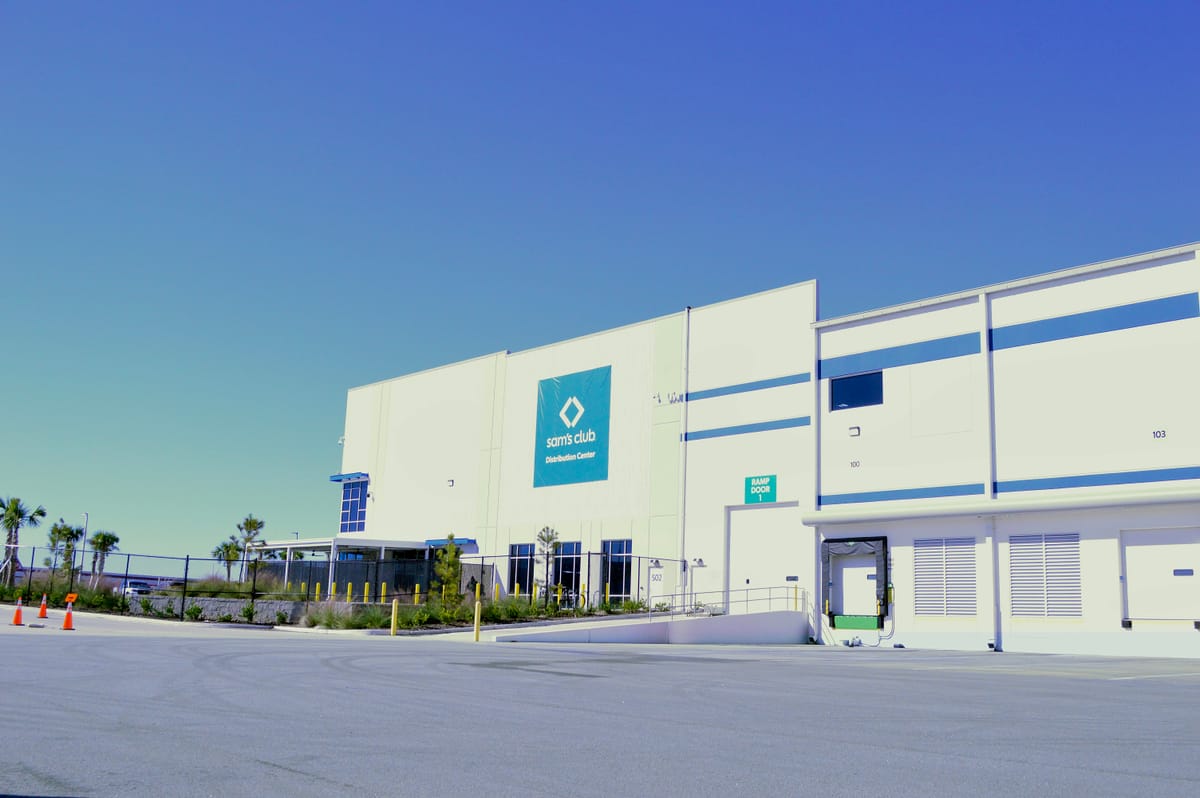 Walmart opens Sam's Club Southeast distribution hub