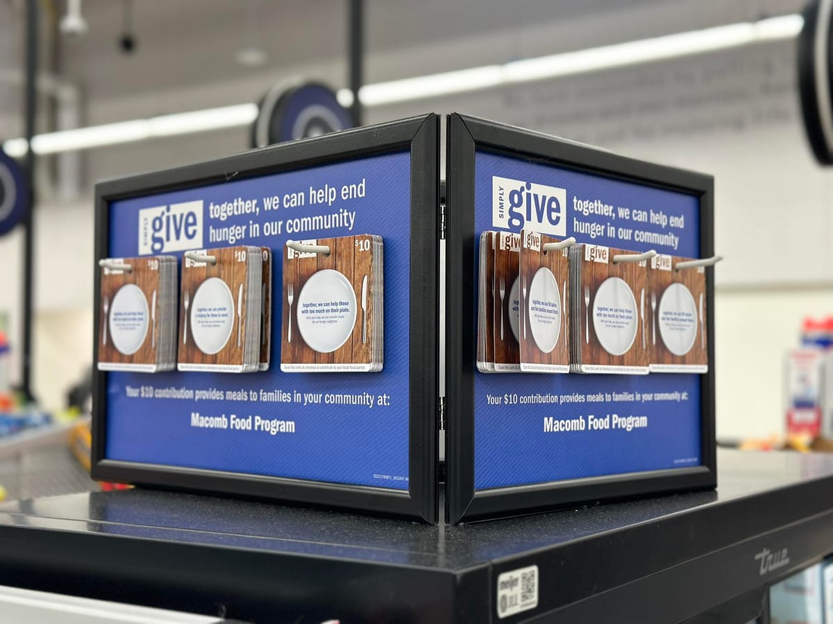 Meijer and Macomb Food Program team up to fight food insecurity