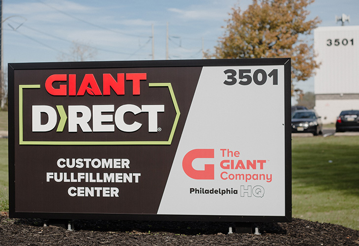 GIANT opens e-commerce fulfillment center in Philadelphia