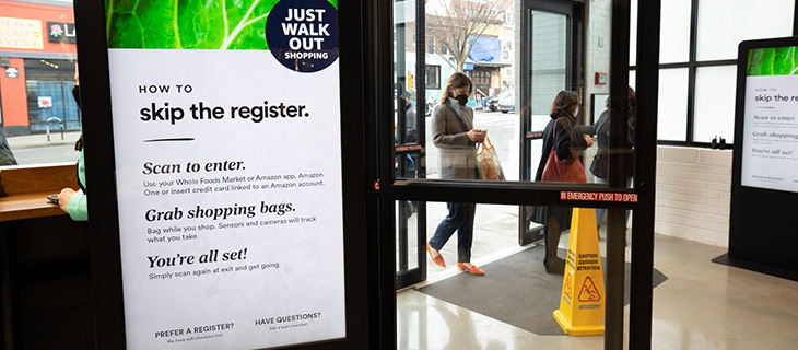 Whole Foods opens 'Just Walk Out' store